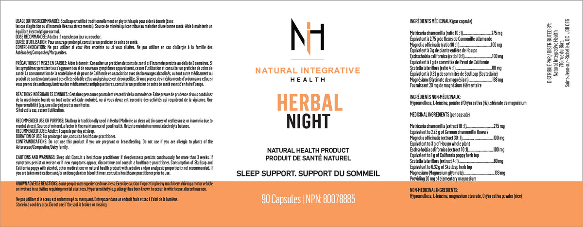 Herbal Night – NutrisanteMCB